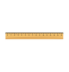 Ruler cm measurement numbers scale Royalty Free Vector Image