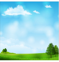 Open field Royalty Free Vector Image - VectorStock