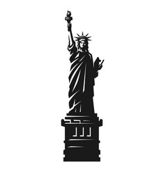 American symbol - statue liberty Royalty Free Vector Image