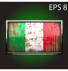 Old vintage wood frame Royalty Free Vector Image