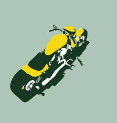 Chopper motorcycle Royalty Free Vector Image - VectorStock