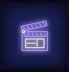 My channel neon sign Royalty Free Vector Image