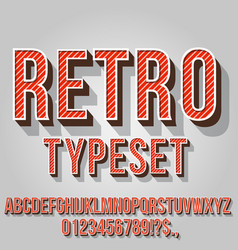 Retro party vintage typography poster Royalty Free Vector