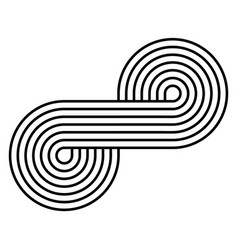 Ground split fracture line wall crack black Vector Image