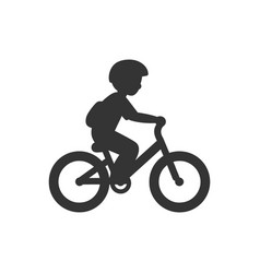 Children student icon Royalty Free Vector Image