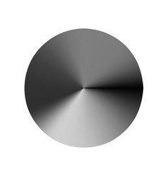 Red metal circle badge Royalty Free Vector Image