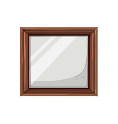 Realistic photo frame set square a3 a4 Royalty Free Vector