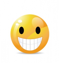 Happy apple smiley Royalty Free Vector Image - VectorStock