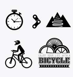 Bike race logo Royalty Free Vector Image - VectorStock