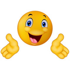 Dont know emoticon Royalty Free Vector Image - VectorStock