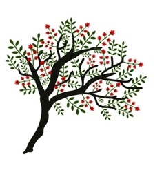 Decorative tree Royalty Free Vector Image - VectorStock