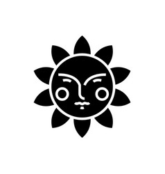 Crazy sun Royalty Free Vector Image - VectorStock