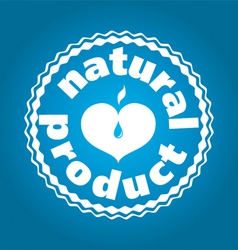 Corporate identity of a natural product Royalty Free Vector