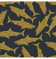 Shark typography vector by SoloN1ck - Image #557530 - VectorStock