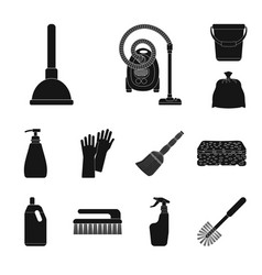 Cleaning and service symbol Royalty Free Vector Image