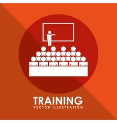 Teach with children color training material Vector Image