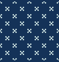 Square motif striped japanese style seamless Vector Image