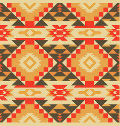 Tribal print aztec navajo seamless pattern Vector Image
