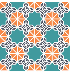 Islamic iranian pattern border texture Royalty Free Vector