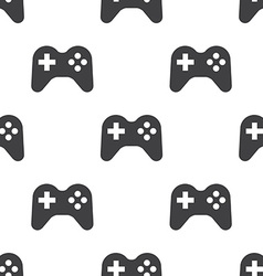 Vintage gaming seamless pattern Royalty Free Vector Image