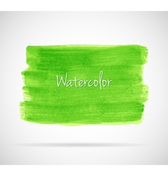 Watercolor splash on white background Royalty Free Vector