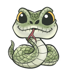 Snake outline Royalty Free Vector Image - VectorStock