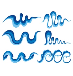 Wave symbol Royalty Free Vector Image - VectorStock