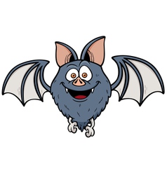 Bat cartoon character Royalty Free Vector Image
