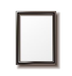 Picture ornate frame isolated on white background Vector Image