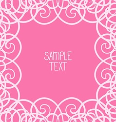 Traditional russian seamless pattern frame Vector Image