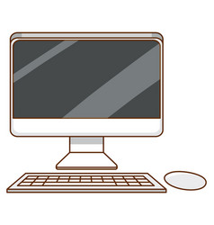 Angry computer Royalty Free Vector Image - VectorStock