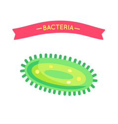 Bacteria stack isolated microorganism icons Vector Image