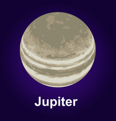 Solar system planets icon set outline style Vector Image