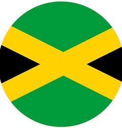 Jamaican flag Royalty Free Vector Image - VectorStock