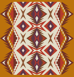 Mexican blanket seamless pattern native indian Vector Image