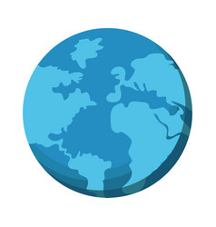 Isolated planet design Royalty Free Vector Image