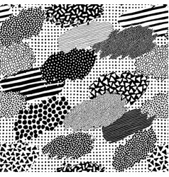 Lace flowers seamless pattern Royalty Free Vector Image