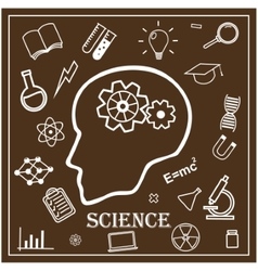 Science icon Royalty Free Vector Image - VectorStock