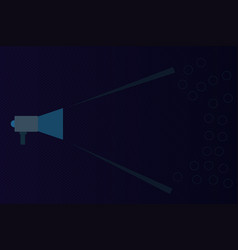 Flat design empty esp template Royalty Free Vector Image