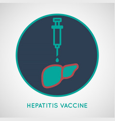 Diagram of hepatitis b virus particle structure Vector Image