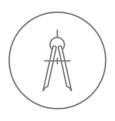 Compass icon Royalty Free Vector Image - VectorStock