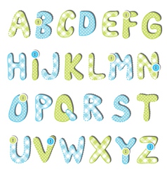 Alphabet pattern Royalty Free Vector Image - VectorStock