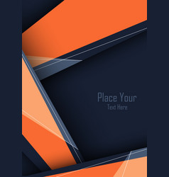 Modern cover template Royalty Free Vector Image