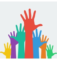 Hands helping colorful logo vector by Glopphy - Image #1663875 ...