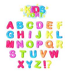 Small letters of the alphabet Royalty Free Vector Image