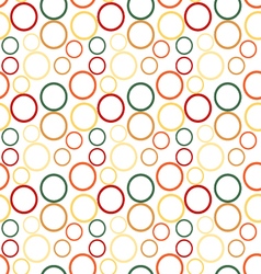 Colored circle seamless pattern Royalty Free Vector Image