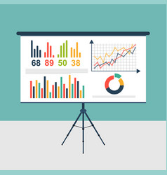 Stylized school board Royalty Free Vector Image