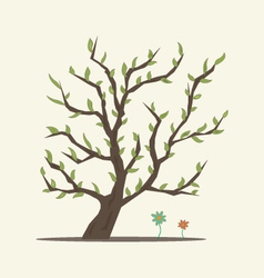 Spring tree Royalty Free Vector Image - VectorStock