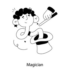 Magician Royalty Free Vector Image - VectorStock