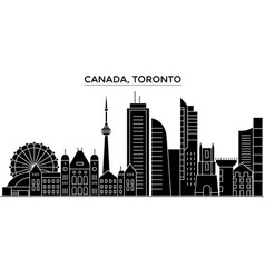 Toronto city Royalty Free Vector Image - VectorStock